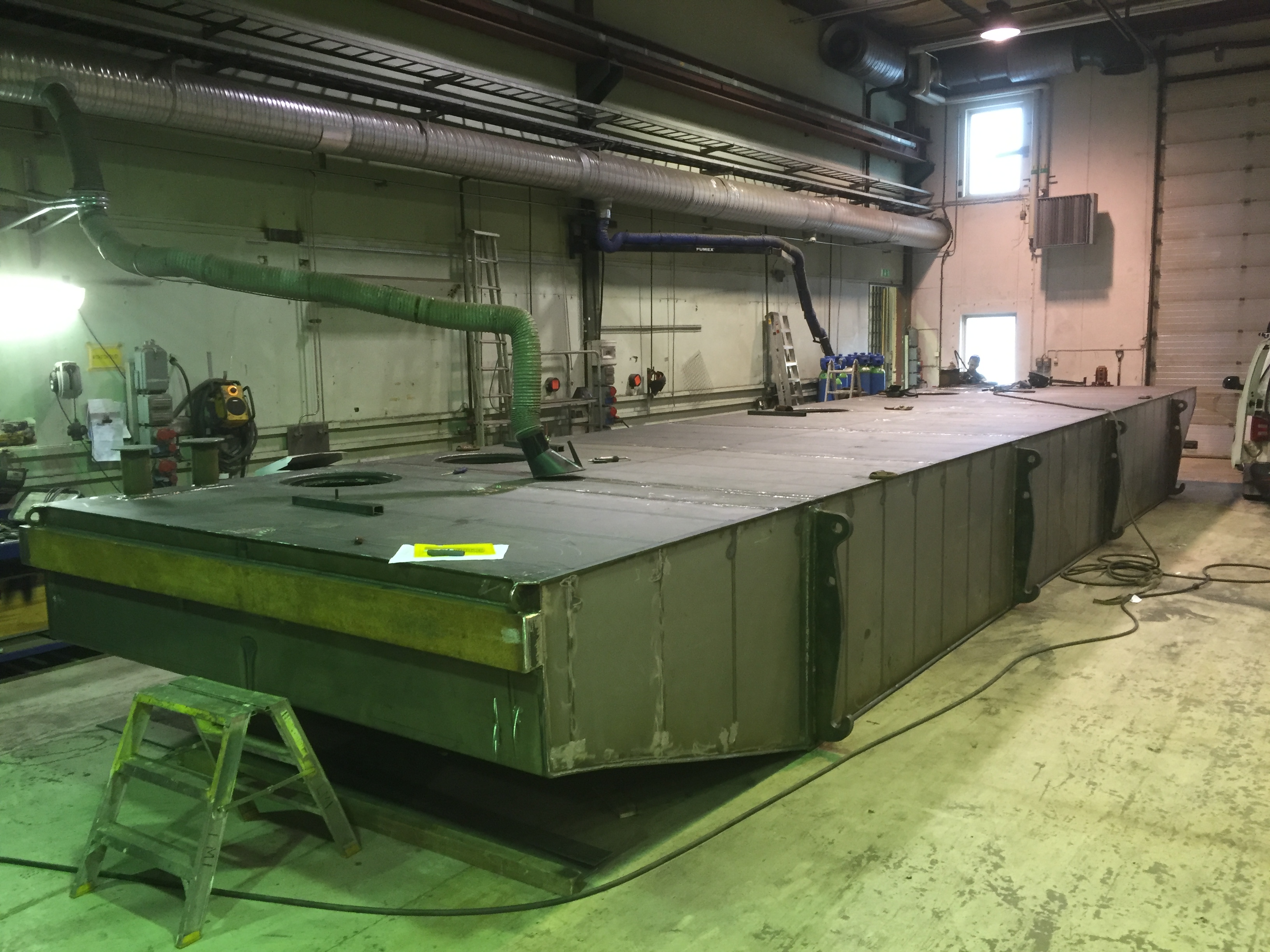 Building inspection – Barges for deck cargo - Saltech